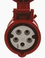 Mennekes 16A 5 Pin Inline Socket IP44 (5) - Germany | Nexpower