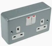 Universal Socket Faceplate - MK | Nexpower